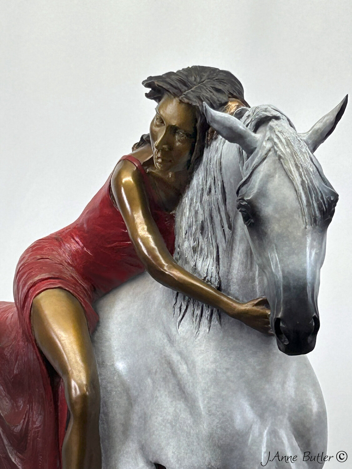 Harmony by J. Anne Butler (2022) : Sculpture Bronze, Marble - SINGULART