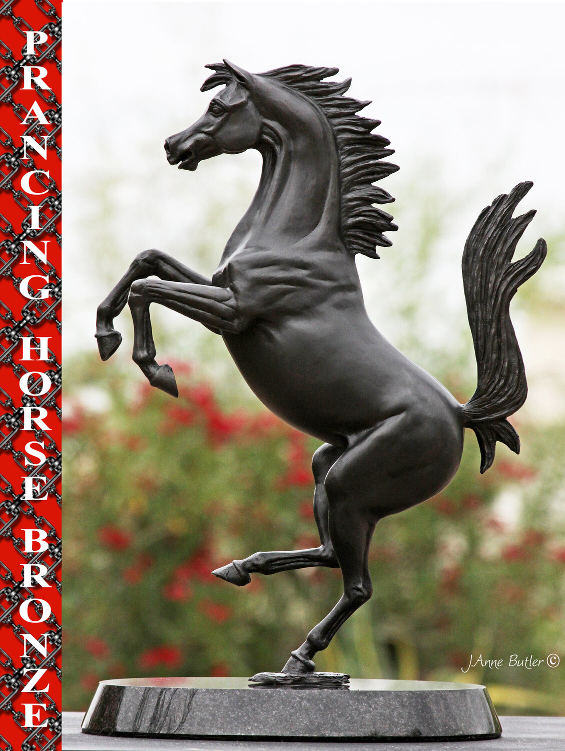 "Prancing Horse" / "Cavallino Rampante" bronze equine sculpture by J ...