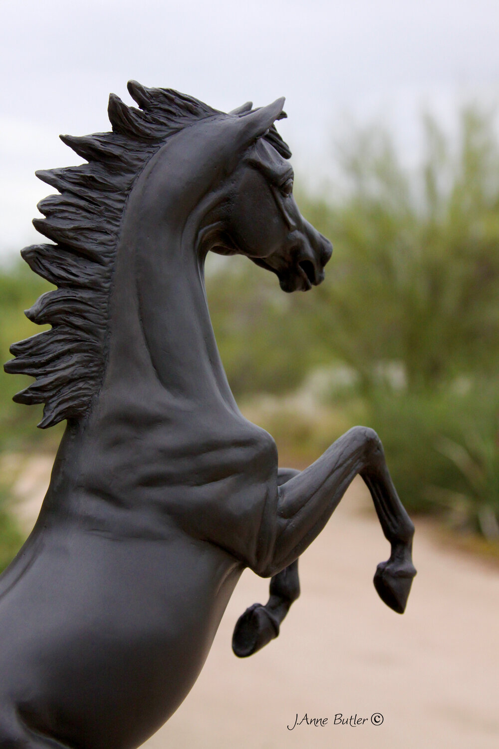 "Prancing Horse" / "Cavallino Rampante" bronze equine sculpture by J ...