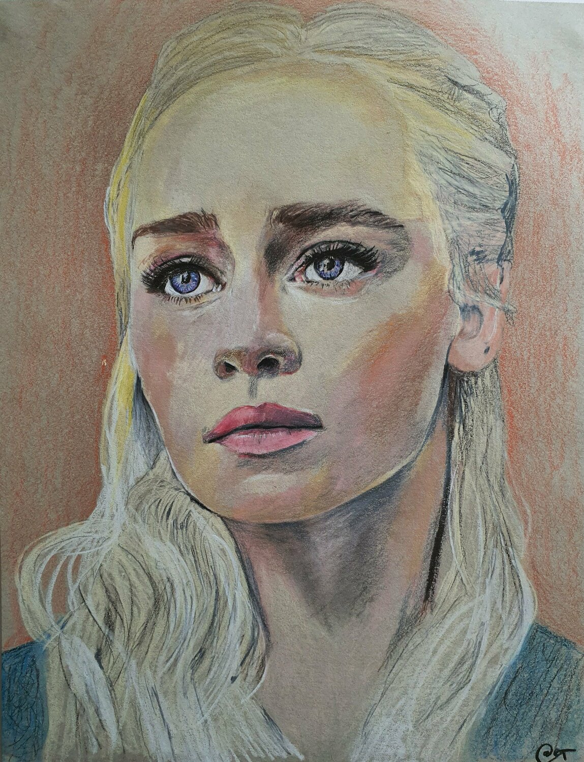 Daenerys Targaryen Pencil Drawing