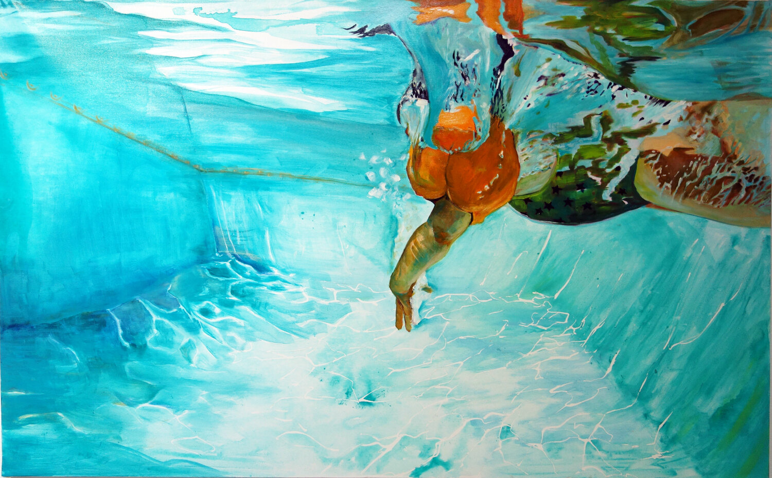 Splatch by Maude Ovize (2019) : Painting Acrylic, Oil on Canvas - Singulart