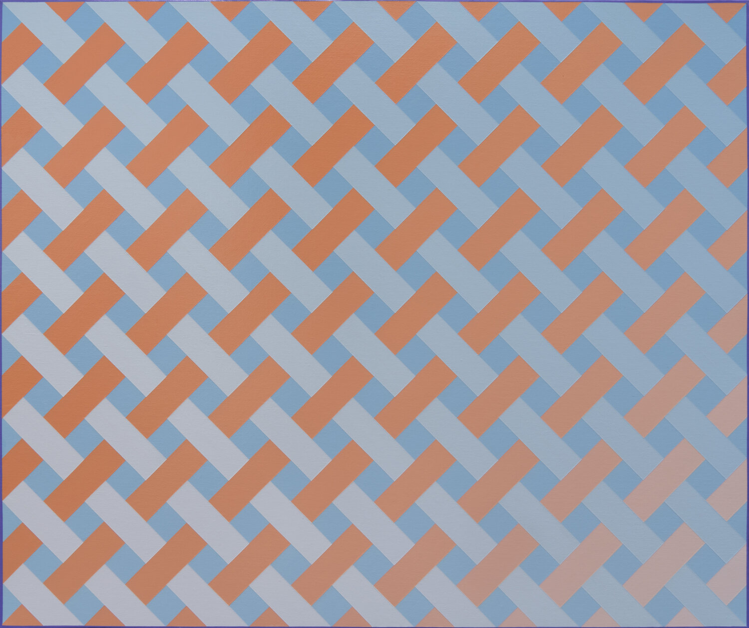 Color weave 1902 by Youngjin Jun (2022) : Painting Acrylic on Canvas ...