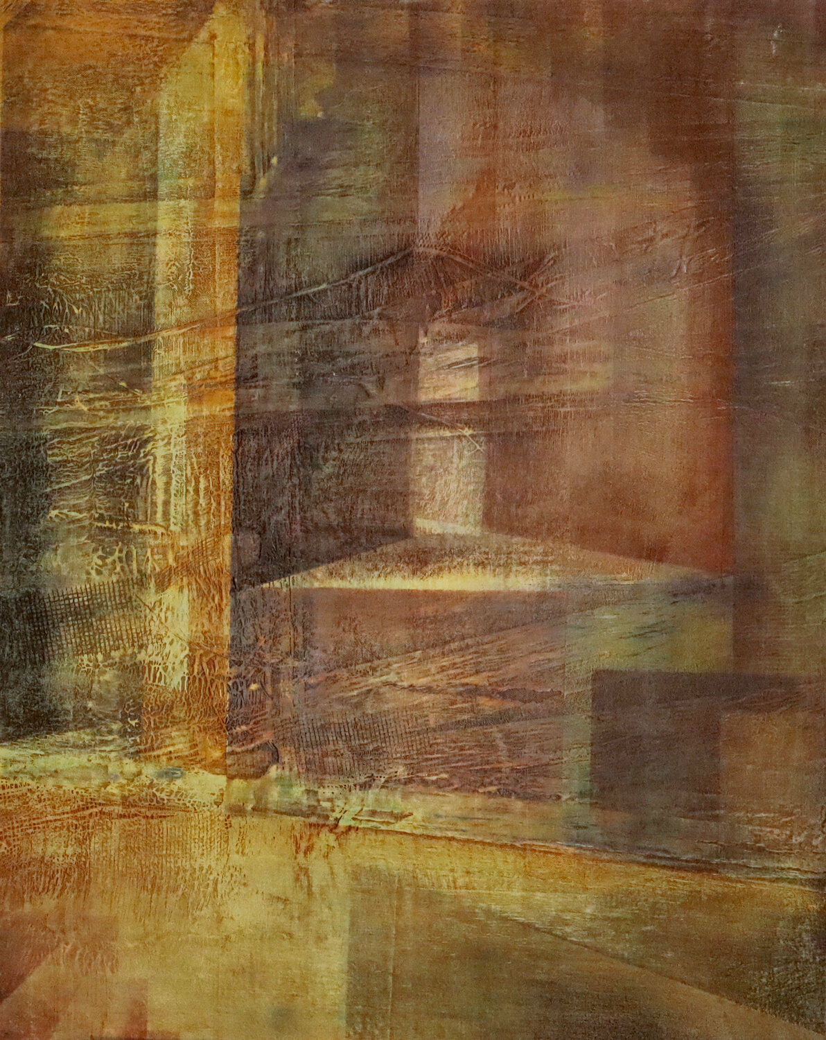 Verwischt im Strom der Zeit IV by Peter Knauer (2020) : Painting ...