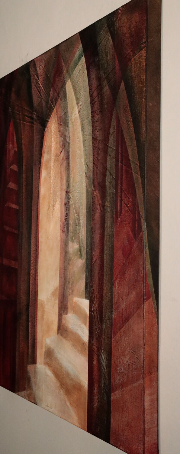 Licht - Zärtlichkeit des Raumes VII by Peter Knauer (2022) : Painting ...