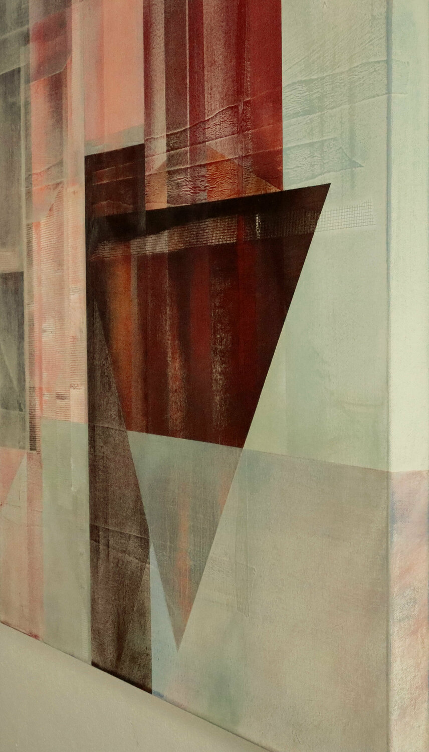 Aufbruch IV by Peter Knauer (2015) : Painting Acrylic on Canvas - Singulart