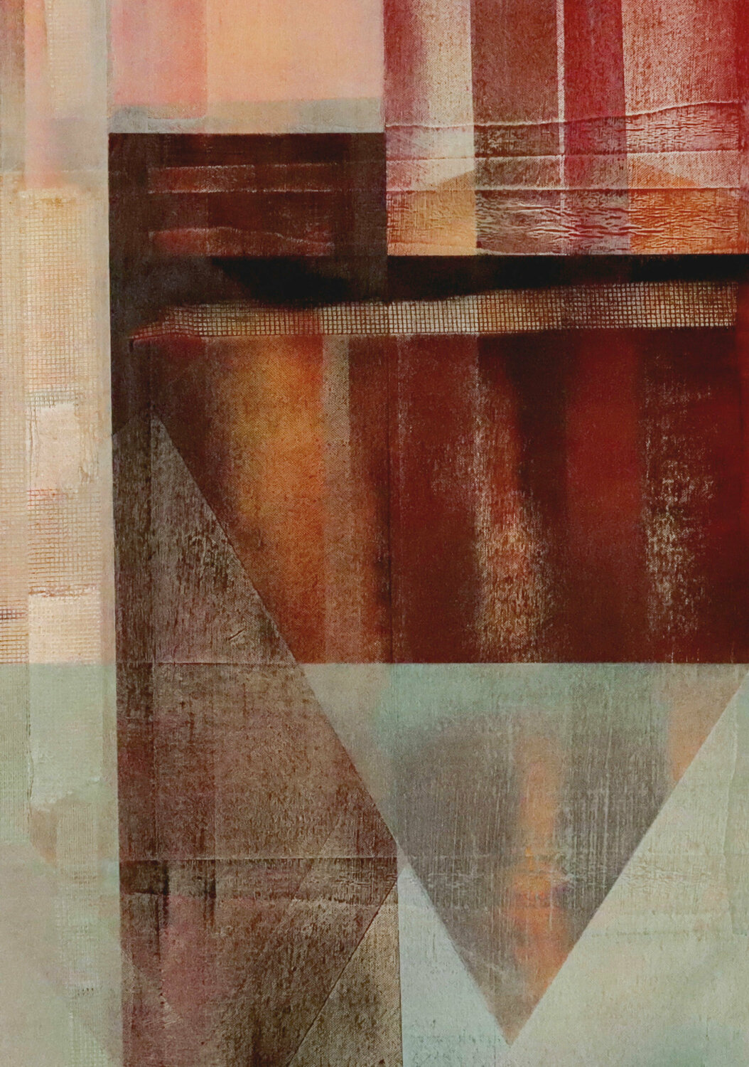 Aufbruch IV by Peter Knauer (2015) : Painting Acrylic on Canvas - Singulart