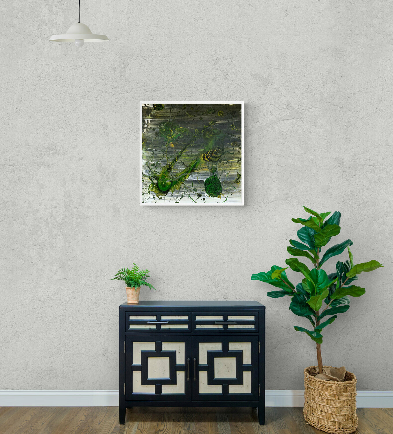 Tiefseetummler von Sandra Lederer (2020): Malerei Acryl auf Leinwand ...