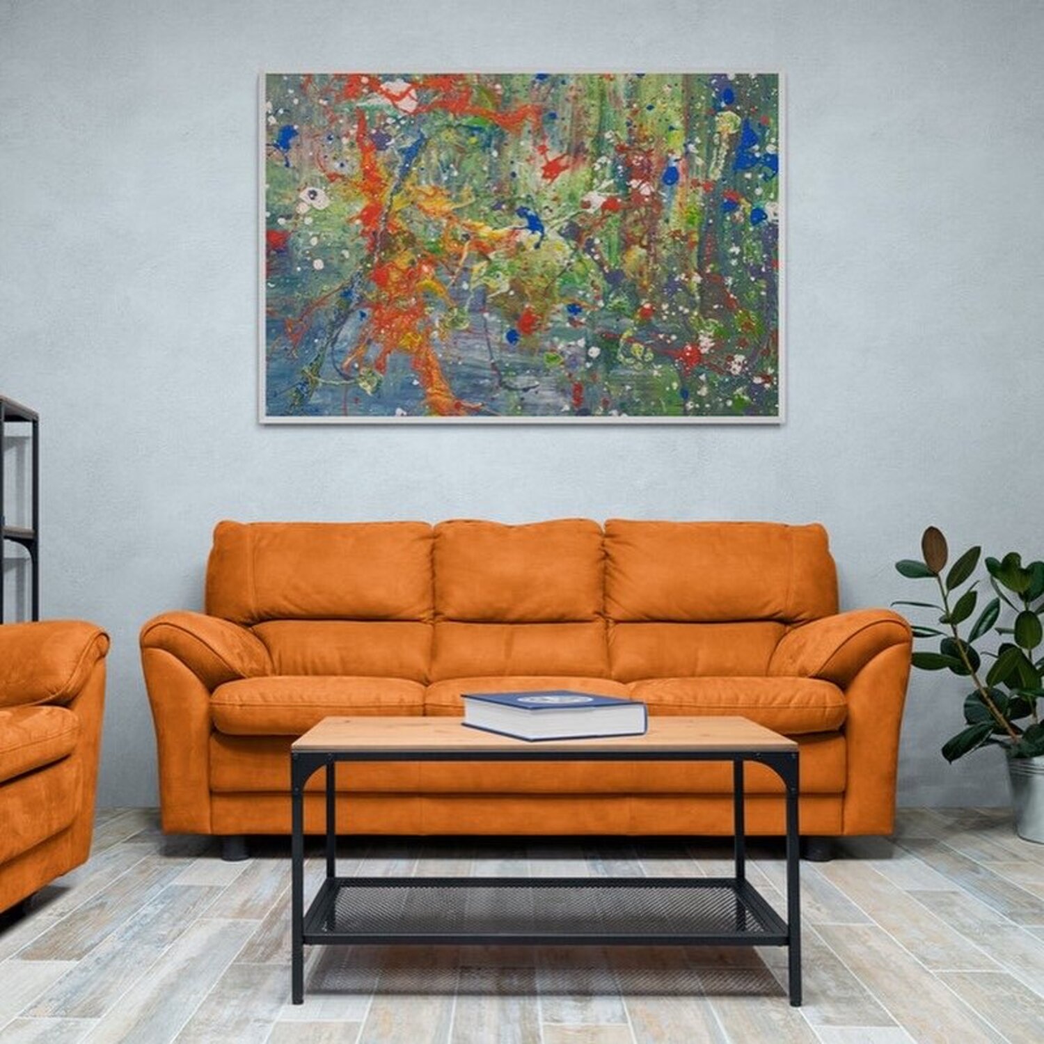 jungle fever by Sandra Lederer (2022) : Painting Acrylic, Lacquer on ...