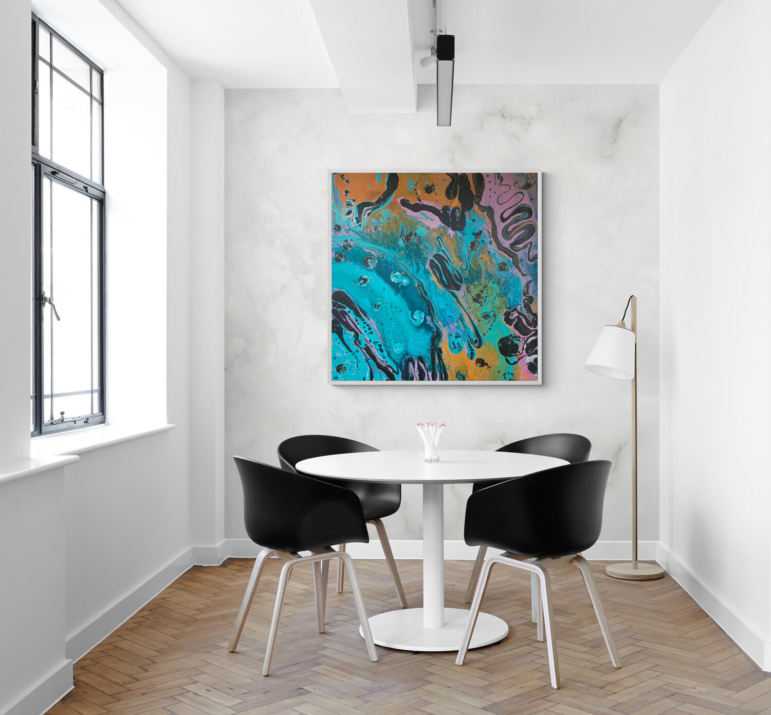 Schlangenstrudel by Sandra Lederer (2022) : Painting Acrylic on Canvas ...