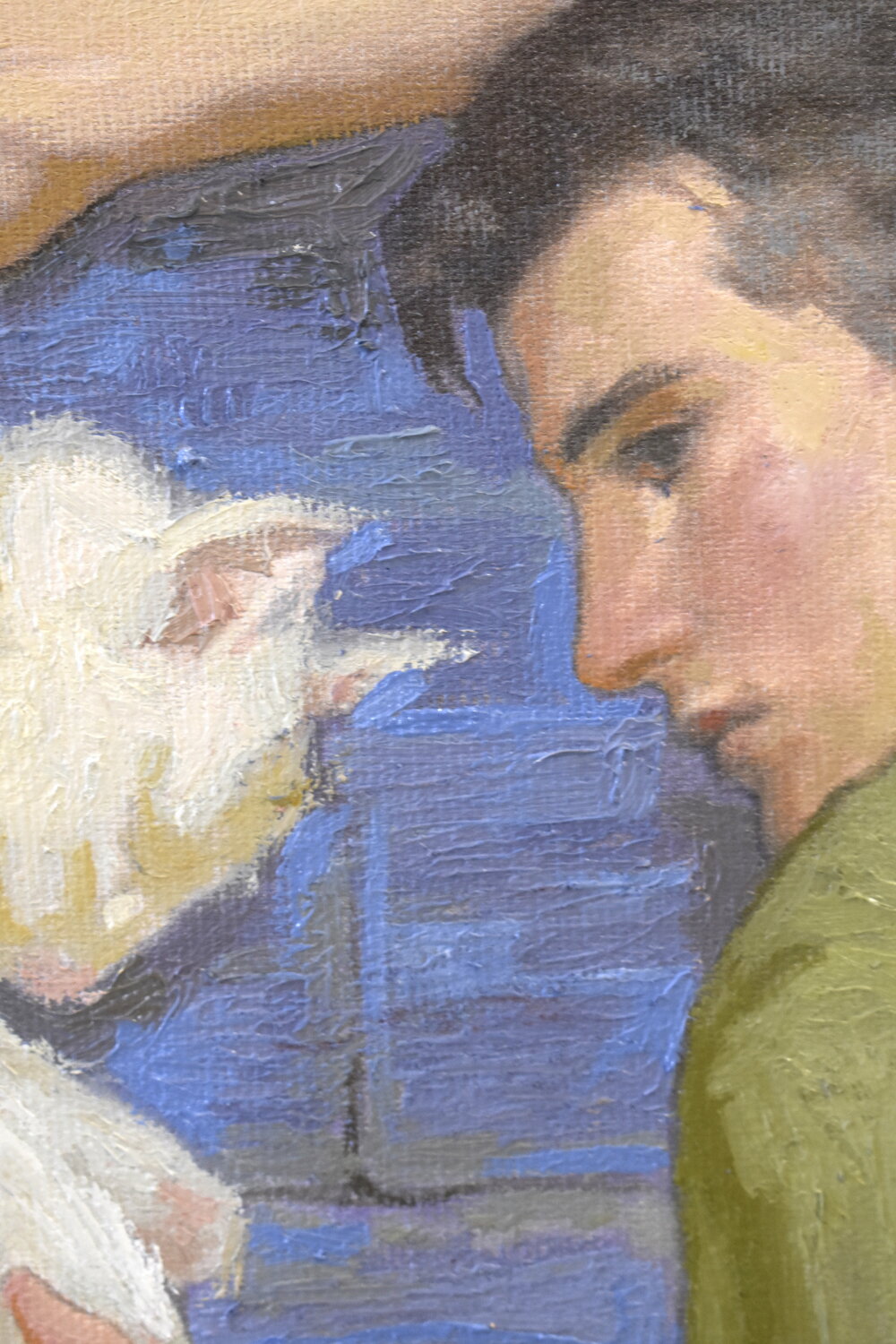 Niko and me by Fernando Cidoncha (2022) : Painting Oil on Canvas ...