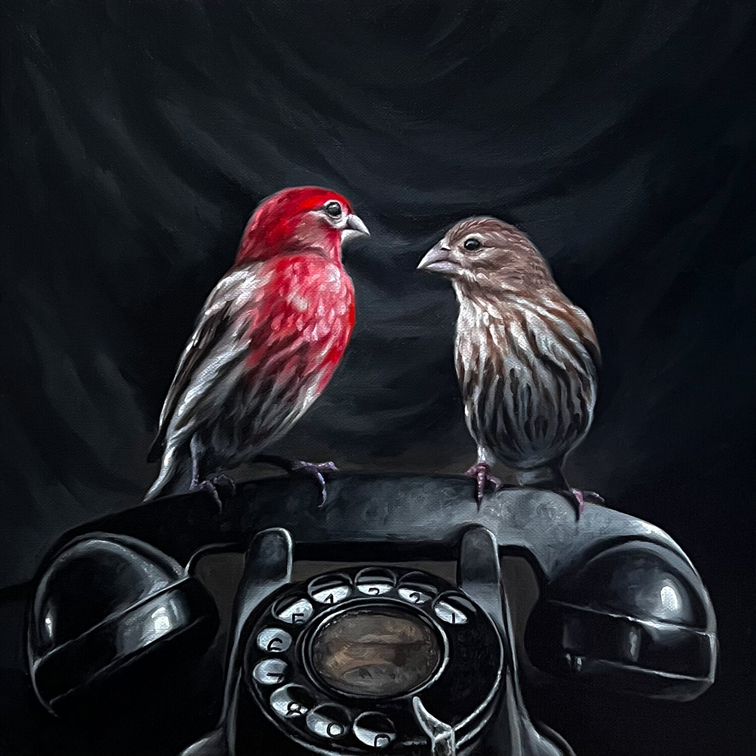 Operator V by Scott Ferguson (2021) : Painting Oil on Linen - SINGULART