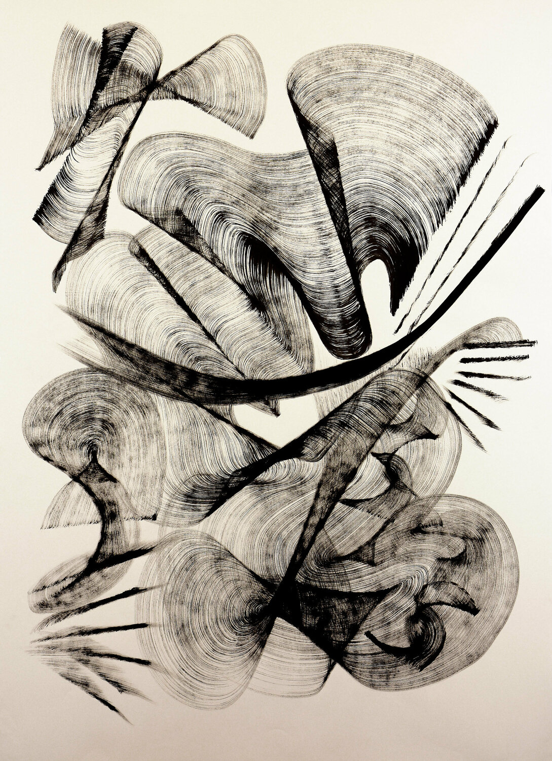 Enigmatic Vision V1 de Alan Toledano (2019): Obra en papel Acrílico ...