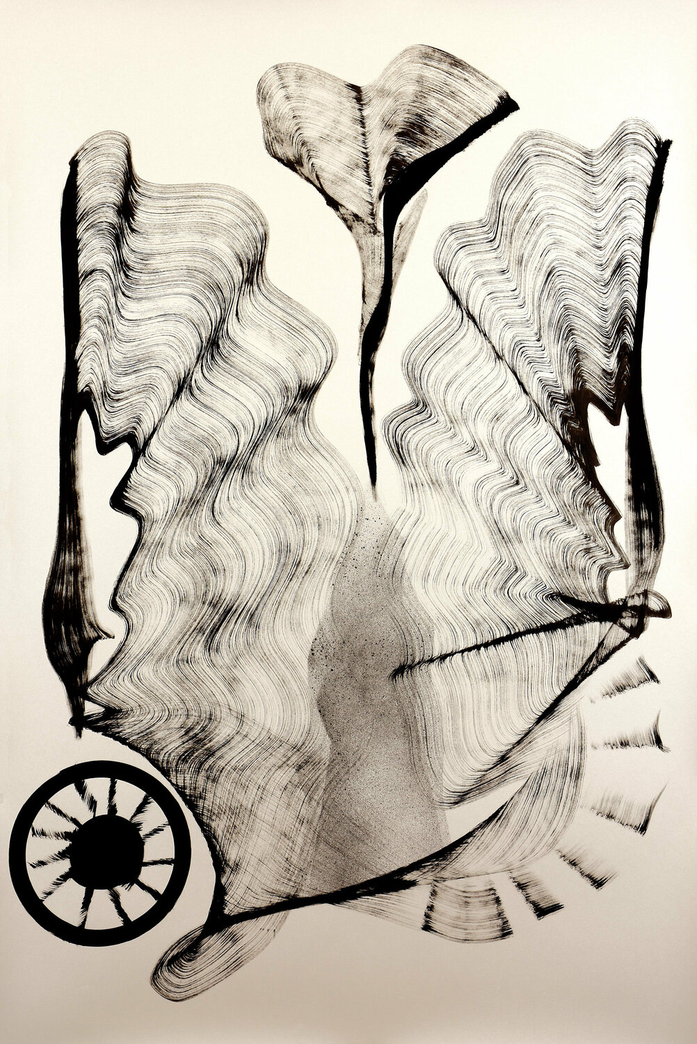 Enigmatic Vision V2 de Alan Toledano (2019): Obra en papel Acrílico ...