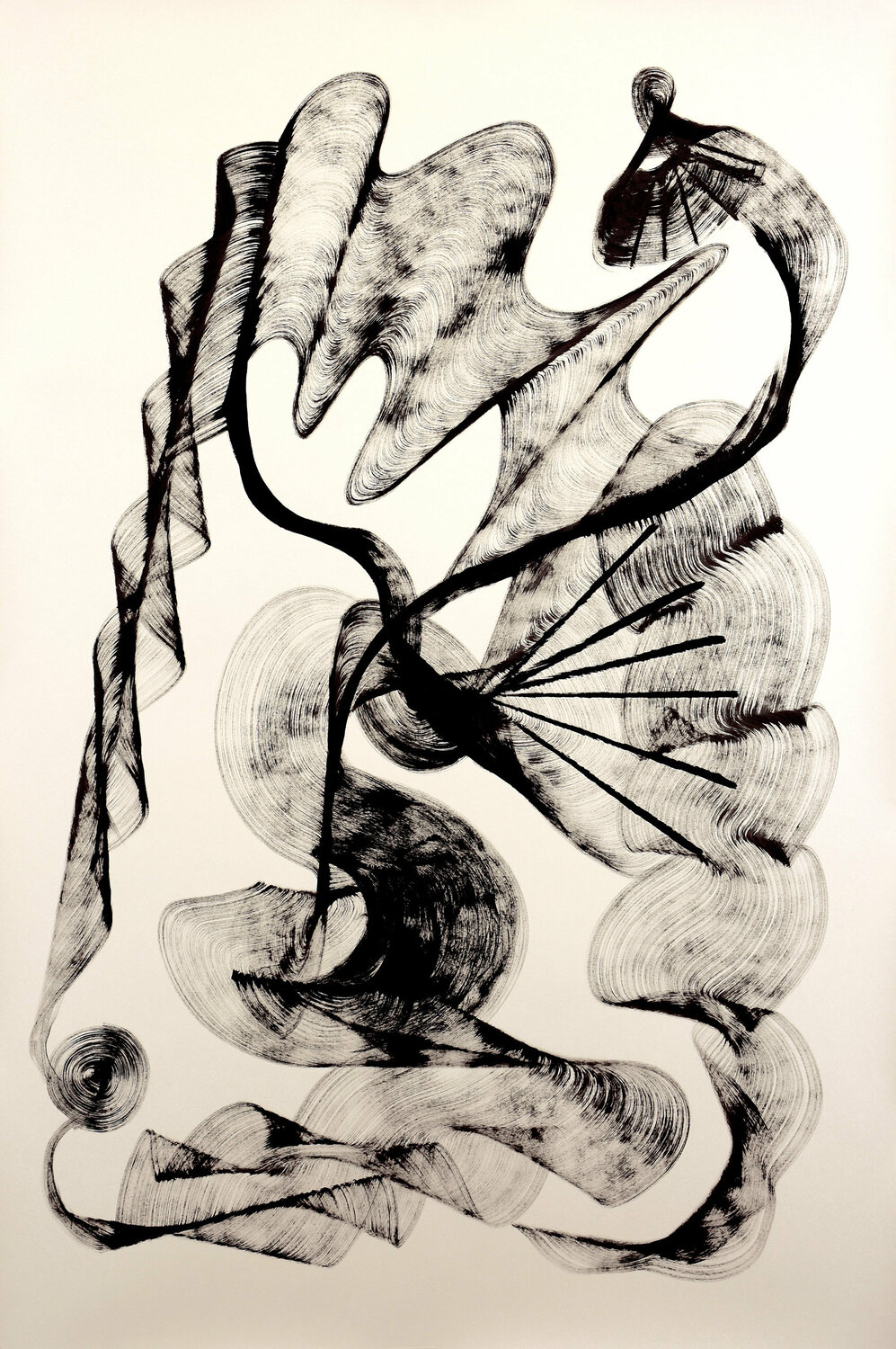 Enigmatic Vision V5 de Alan Toledano (2018): Obra en papel Acrílico ...