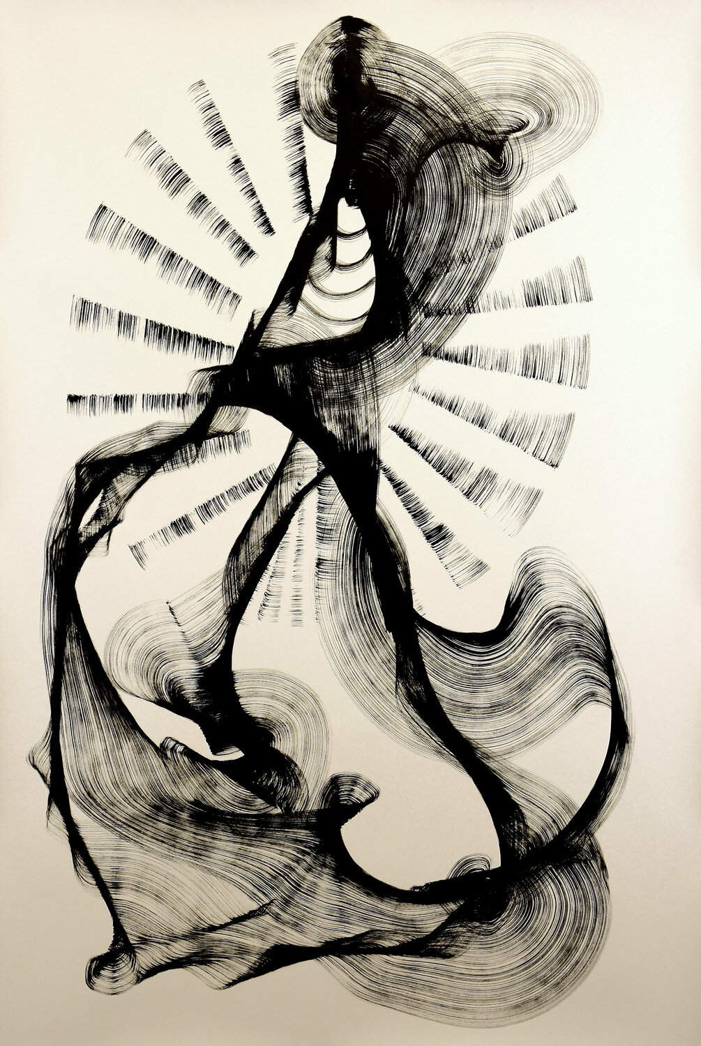 Enigmatic Vision V6 by Alan Toledano (2020) : Work on Paper Acrylic ...