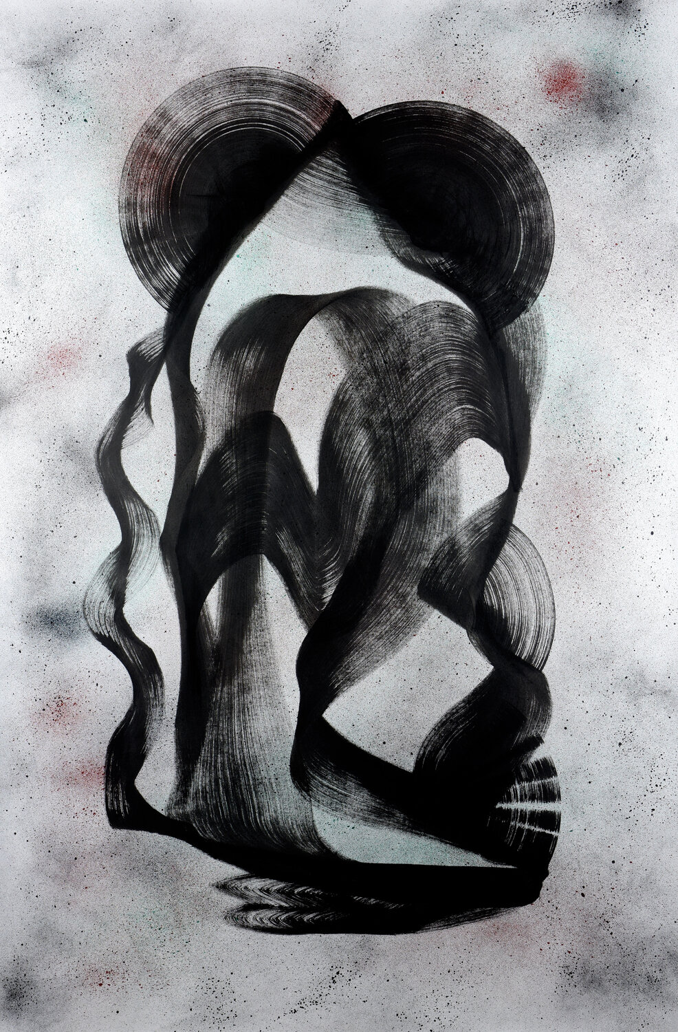 Enigmatic Flow V42 by Alan Toledano (2022) : Painting Acrylic, Pigments ...