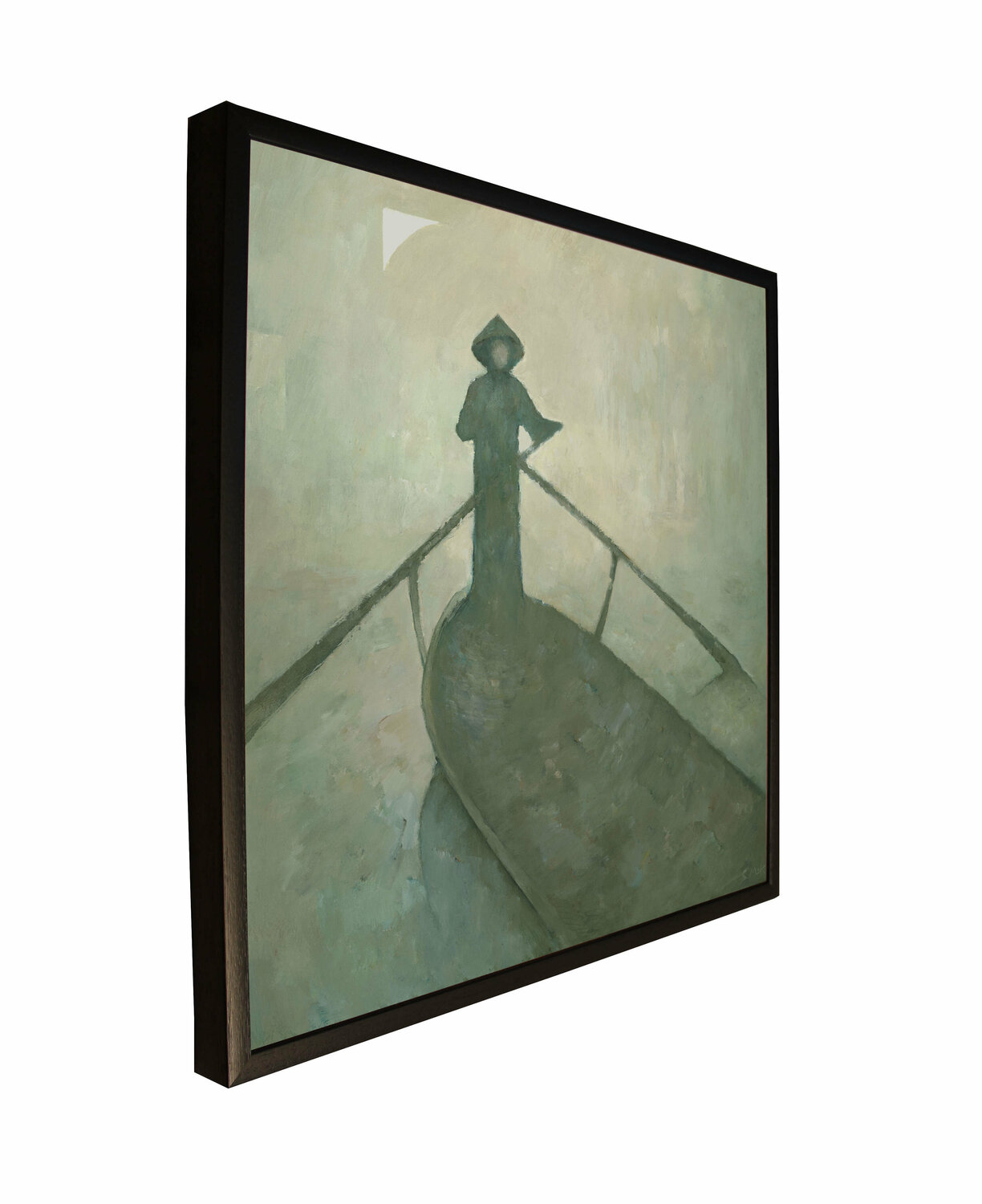 The Boatman by Stephen Mitchell (2018) : Painting Acrylic on Wood ...