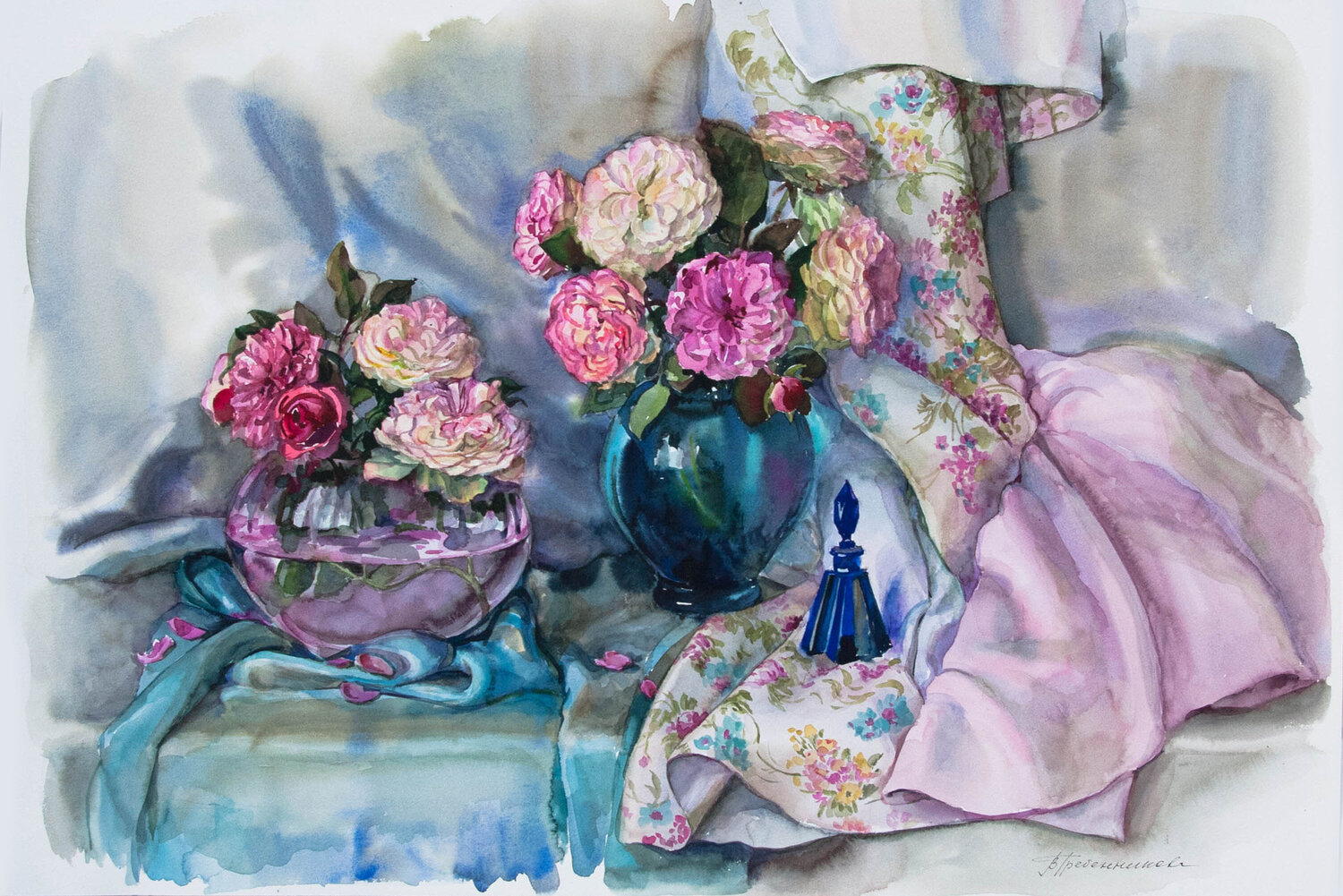 Delicate fragrance Vera Grebennikova