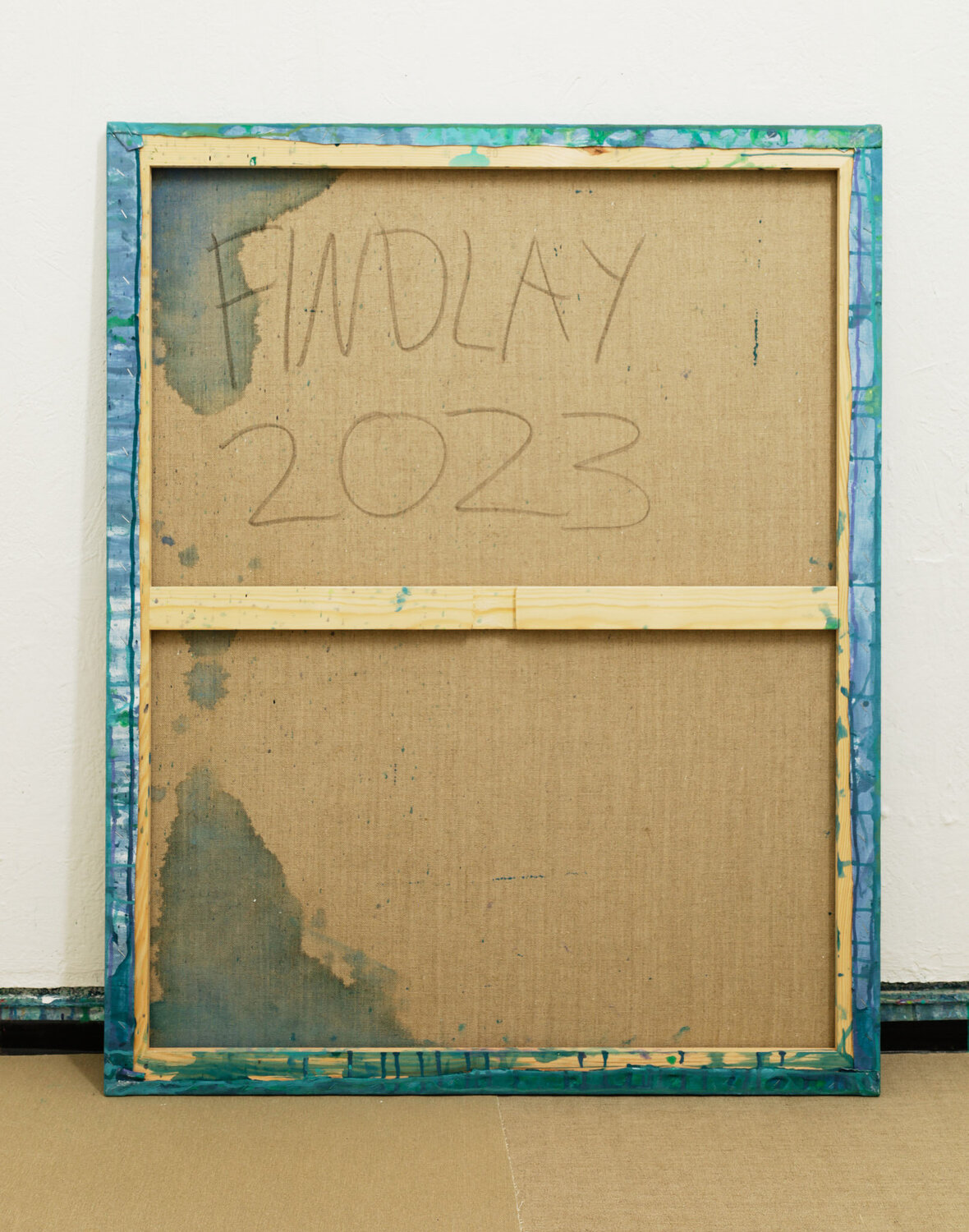 2 Months Of von Simon Findlay (2023): Malerei Acryl auf Leinen - SINGULART