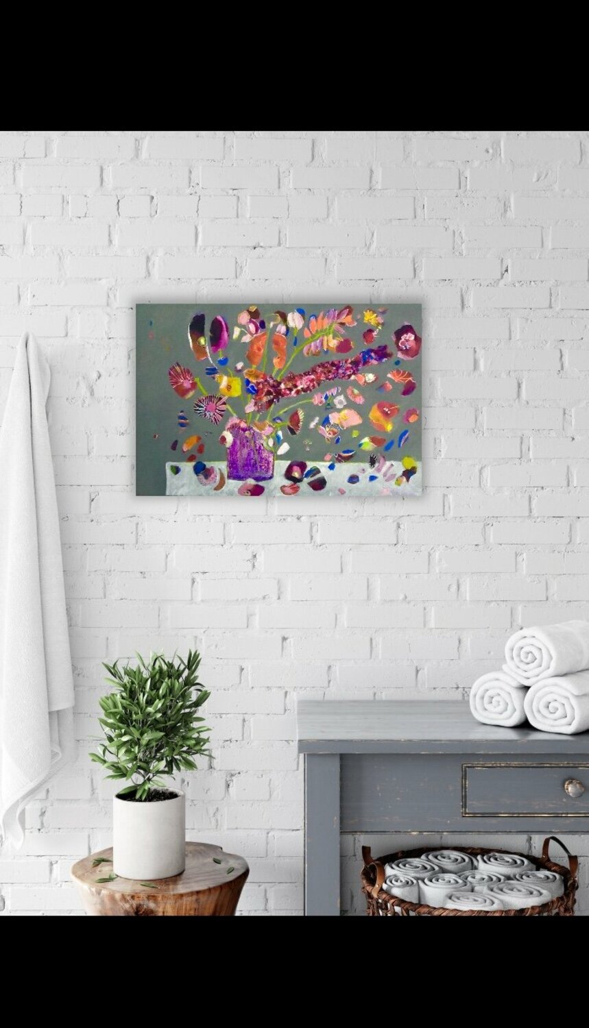 Edelwerk by Anne Samson (2021) : Painting Acrylic, India Ink on Canvas ...