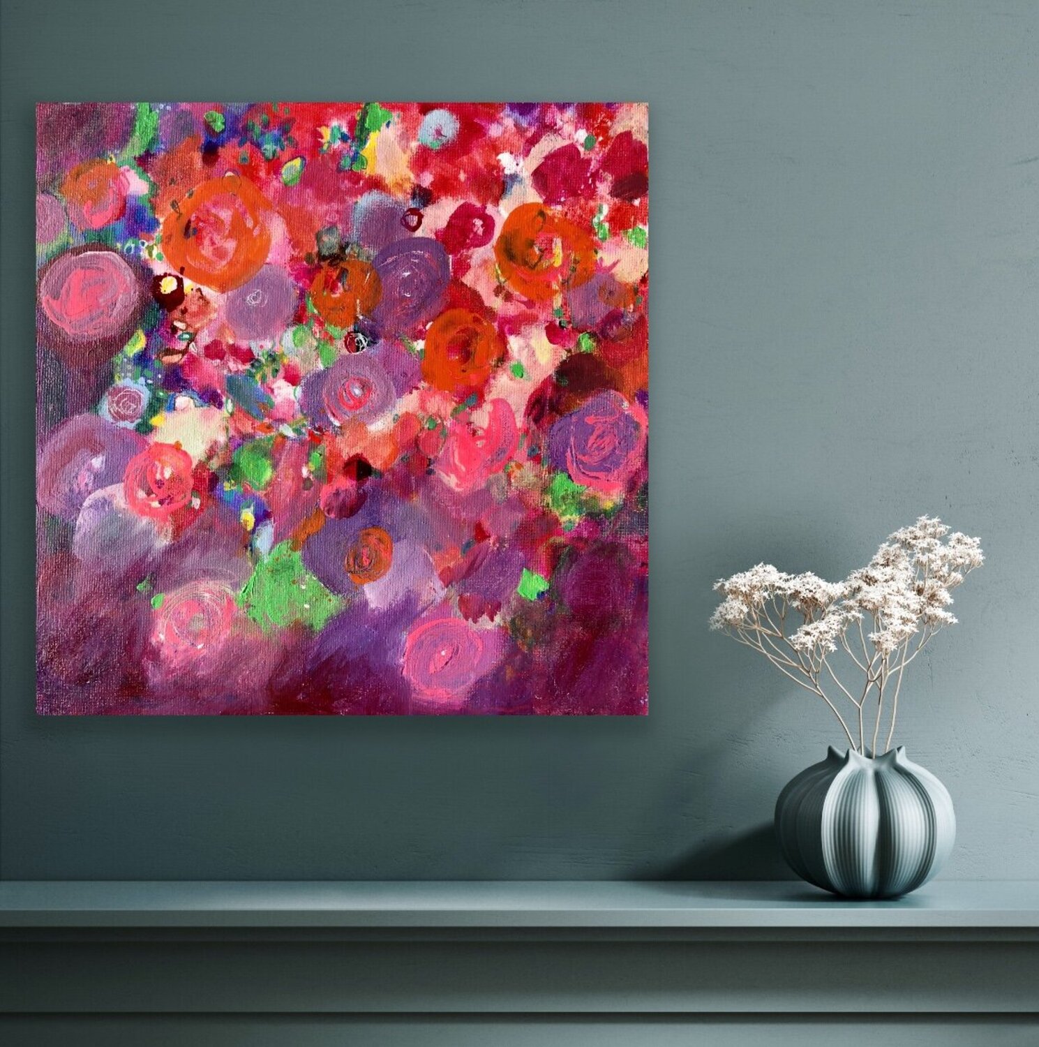 Verliebt de Anne Samson (2022) : Peinture Acrylique sur Toile - Singulart