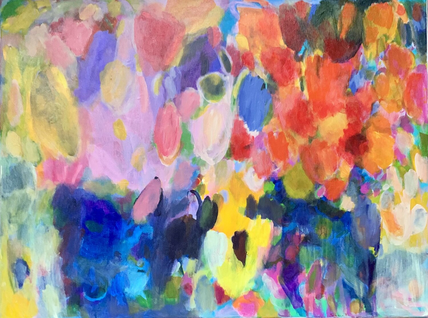 Happy days by Anne Samson (2024) : Painting Acrylic on Canvas - Singulart