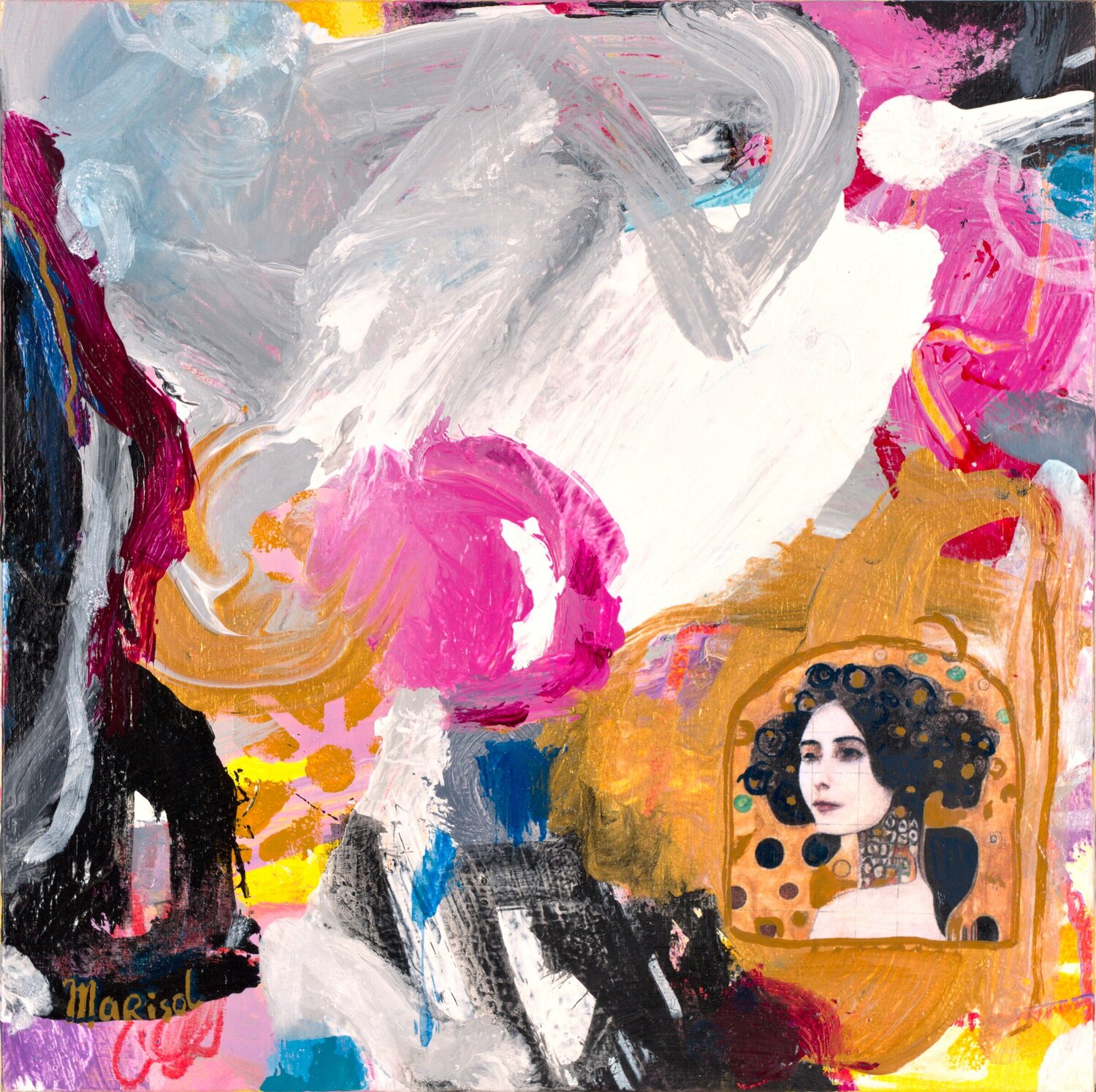 COCO MADEMOISELLE by Marisol Evora (2022) : Painting Acrylic, Oil ...