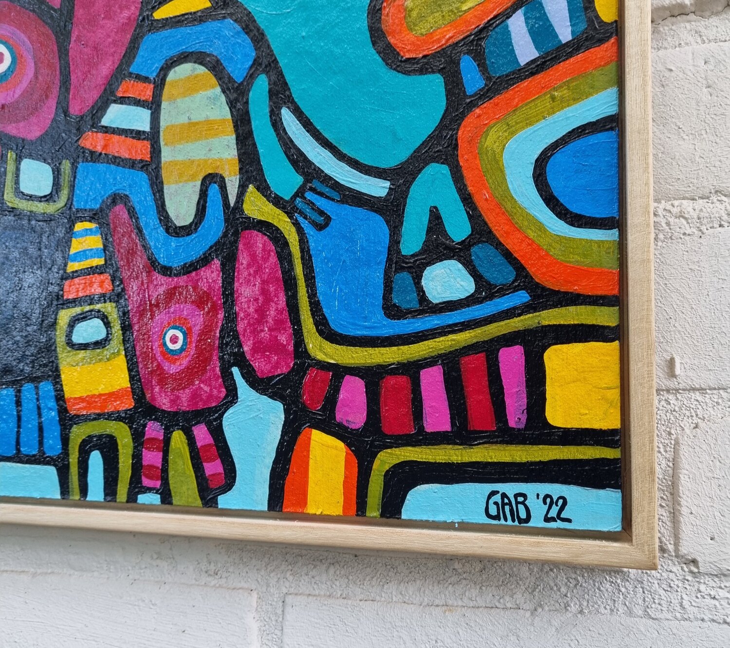 MAMIDA by Gabriele Bruns (2022) : Work on Paper Acrylic on Paper ...