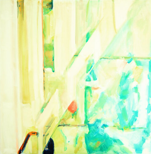 Green Bird by Sebastian Rudko (2022) : Painting Oil on Canvas - SINGULART