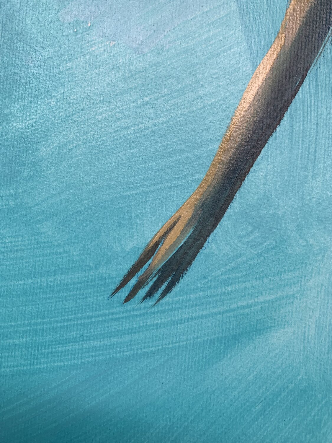 FREE FALLING by Alessandro Piras (2017) : Painting Acrylic on Paper ...