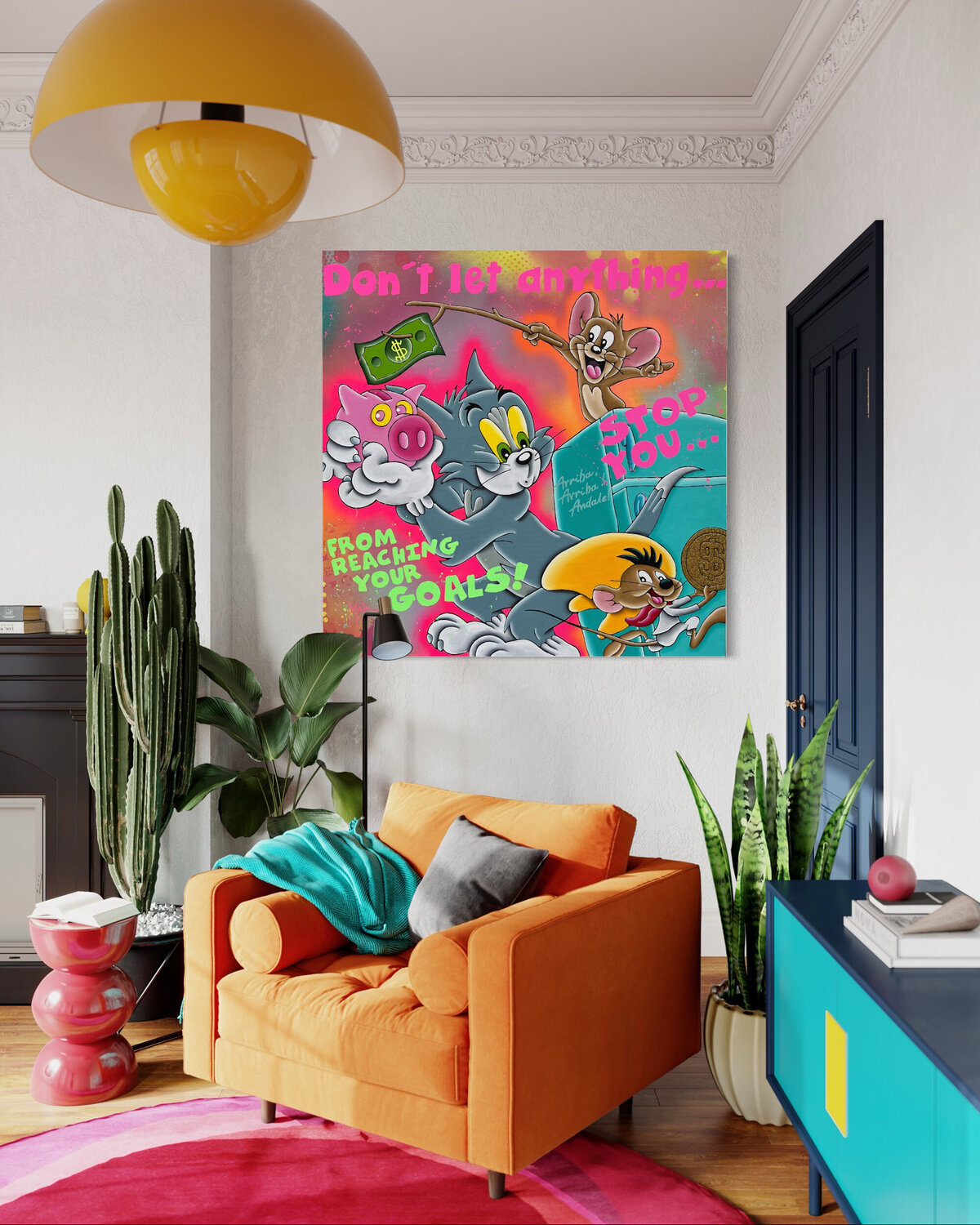 Reach your goals! Starring Tom Cat, Jerry Mouse & Speedy Gonzales de ...