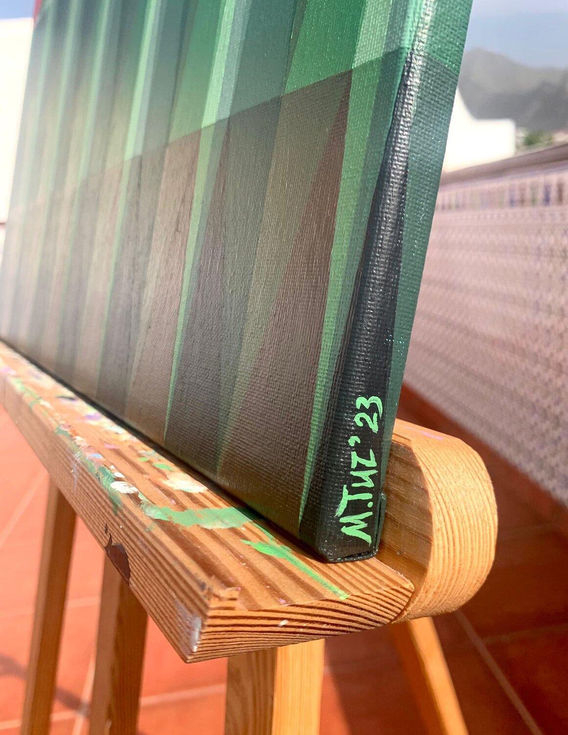 ORNAMENT WITH POPPIES by Tuzhilkina Maria (2023) : Painting Acrylic on ...