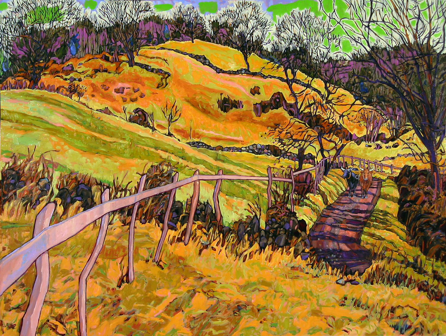 Year of the Ox by Richard Lang Chandler (2007) : Painting Oil on Canvas ...