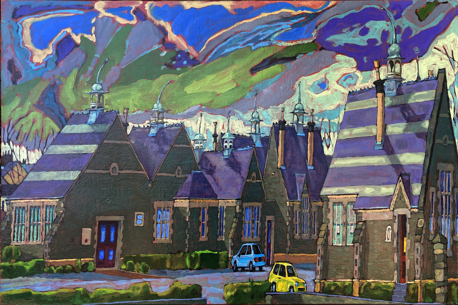 A Corner of Wales by Richard Lang Chandler (2009) : Painting Oil on Canvas - Singulart