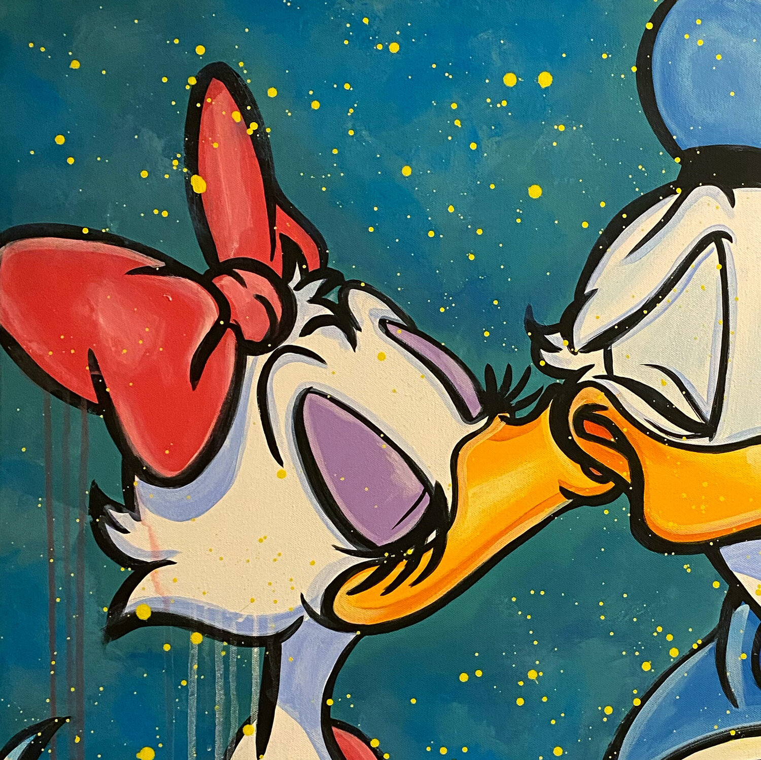 Donald Duck And Daisy Duck Together