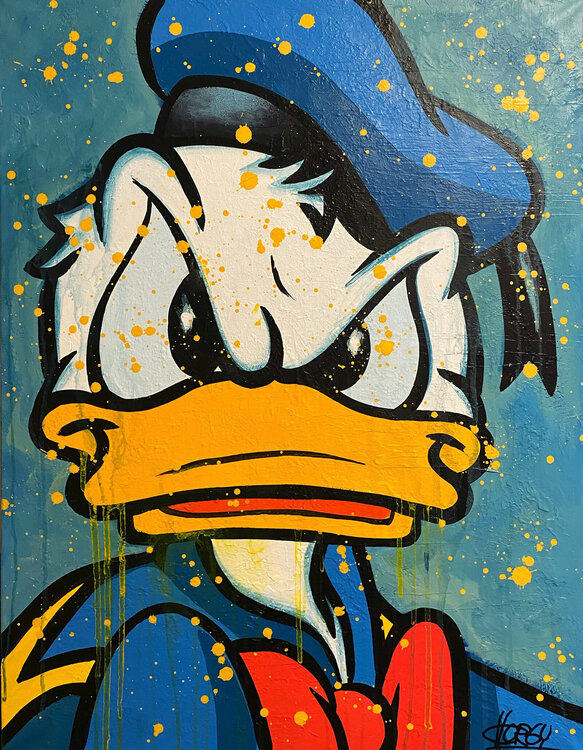 Donald Duck Graffiti