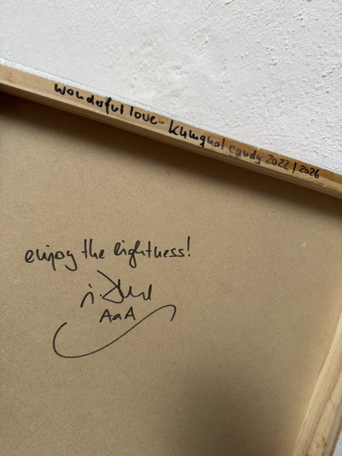 Wonderful love by Isabel Kleinert (2026) : Painting Resin, Epoxy on ...