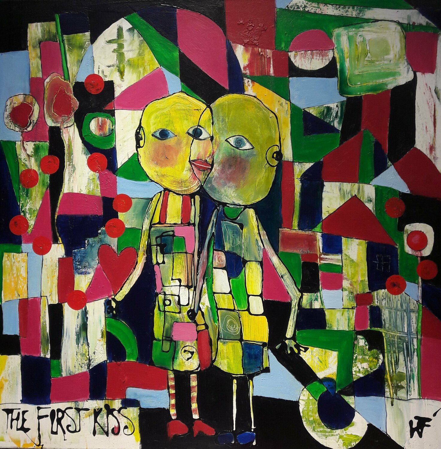 The first kiss Friedrich Wurm