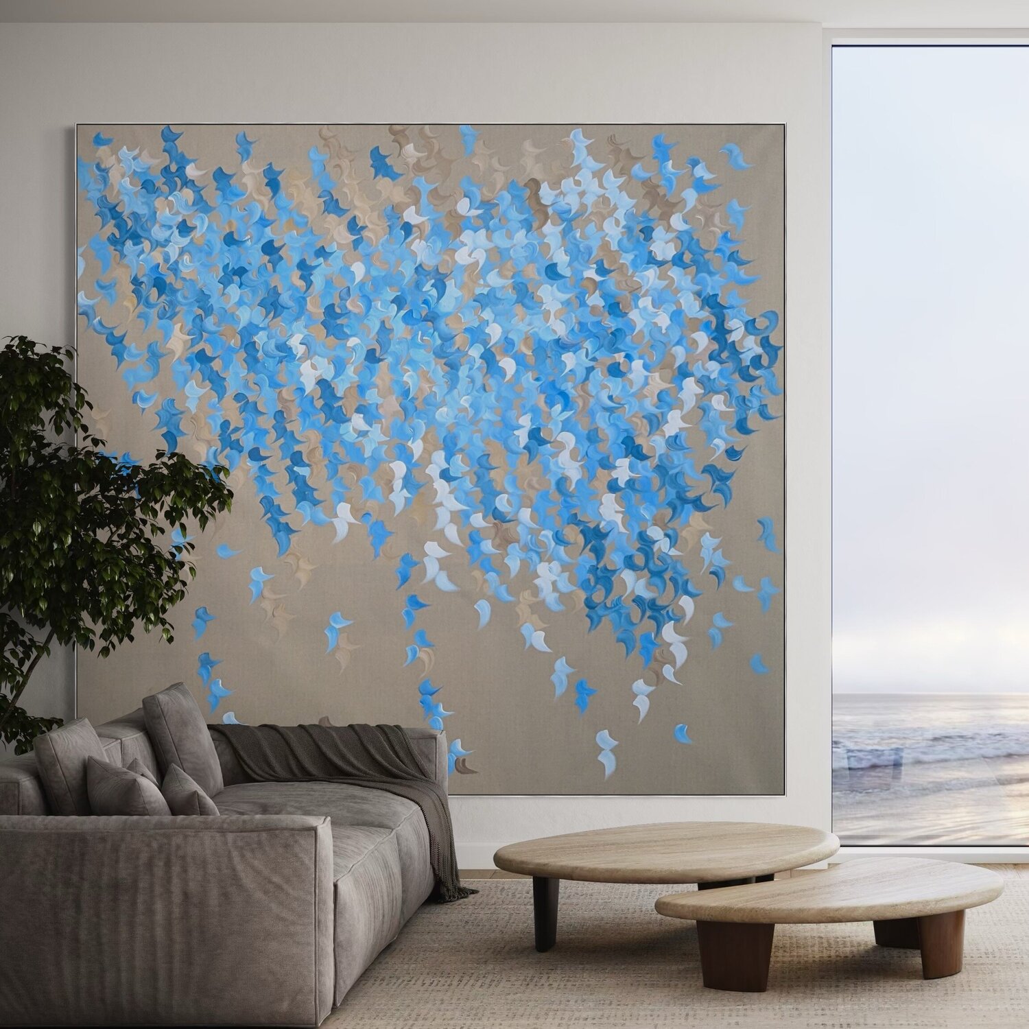 Where the Water Rests by Gabriela Azar Schreiner (2026) : Painting ...