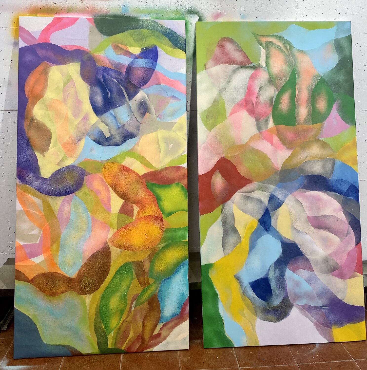 La vida me vive by Mercedes Elizalde Solis (2022) : Painting Spray ...