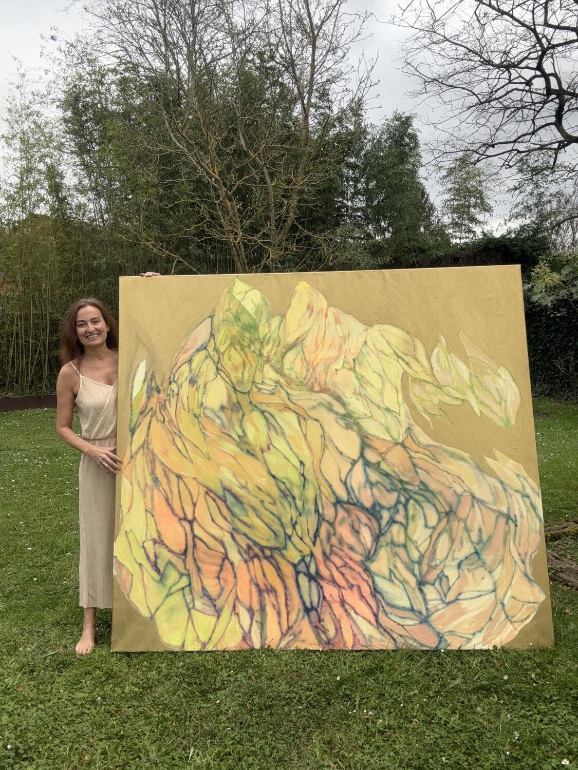 Cuando me descubro by Mercedes Elizalde Solis (2023) : Painting Acrylic ...