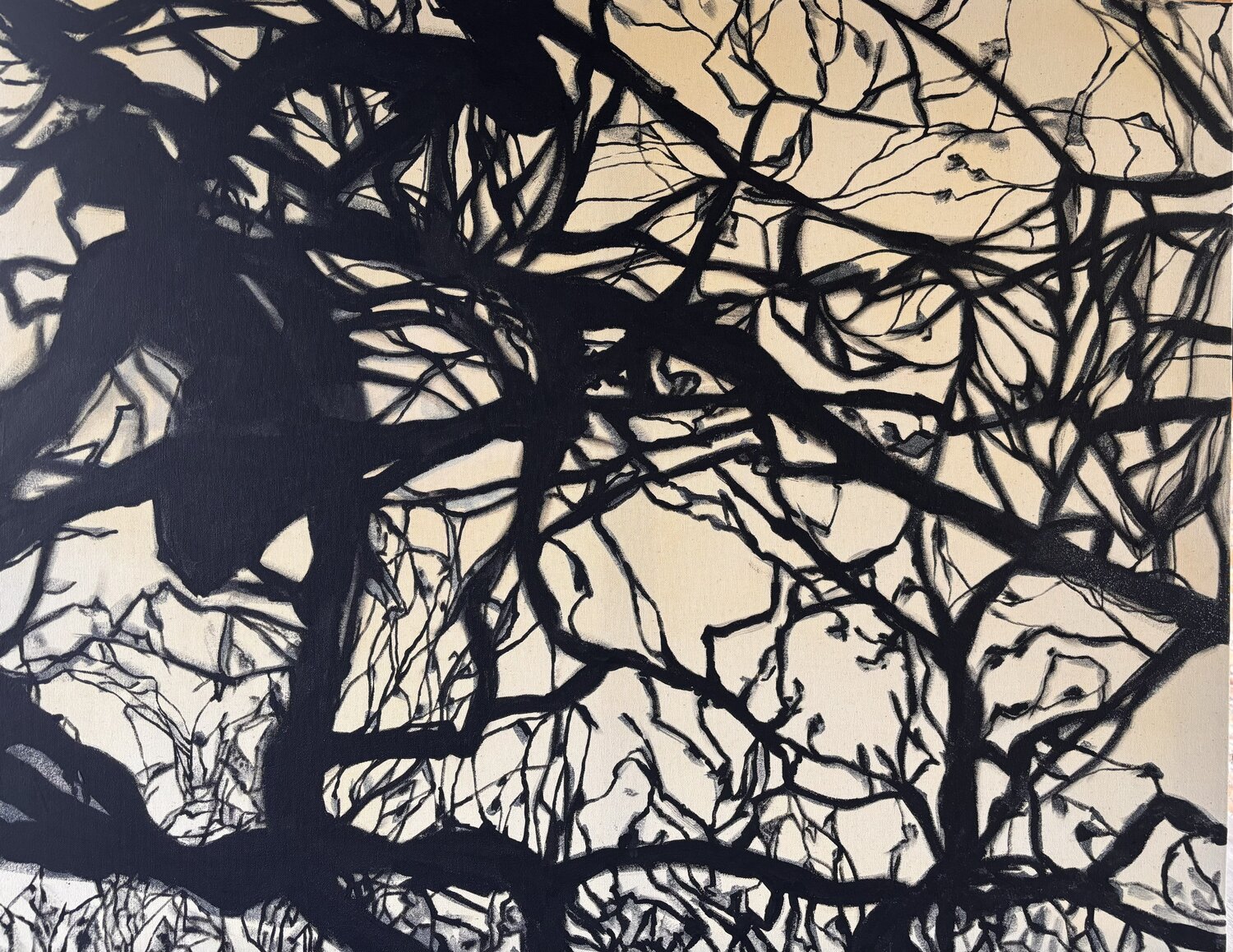 Mi silencio by Mercedes Elizalde Solis (2024) : Painting Acrylic on ...