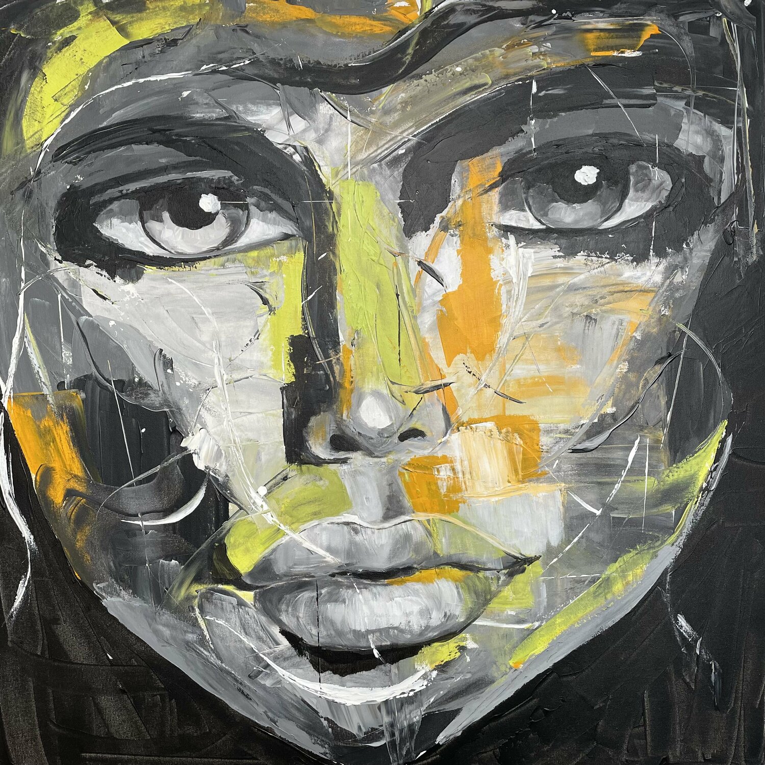 Meg by Mia Färm (2021) : Painting Acrylic on Canvas - Singulart