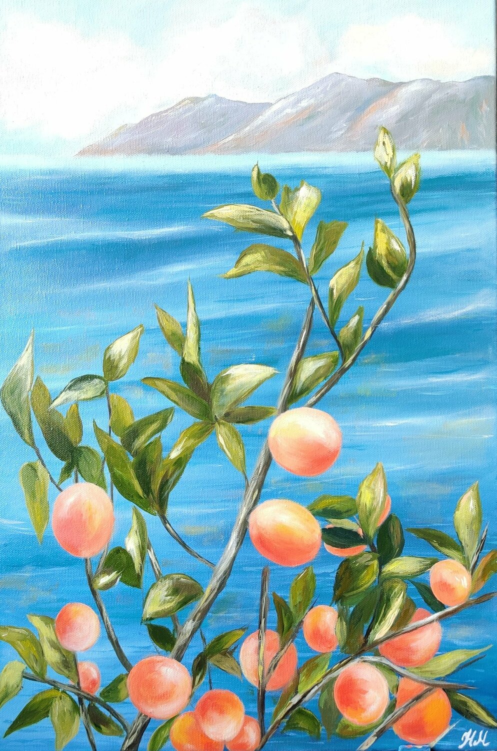 Peach Tree Art