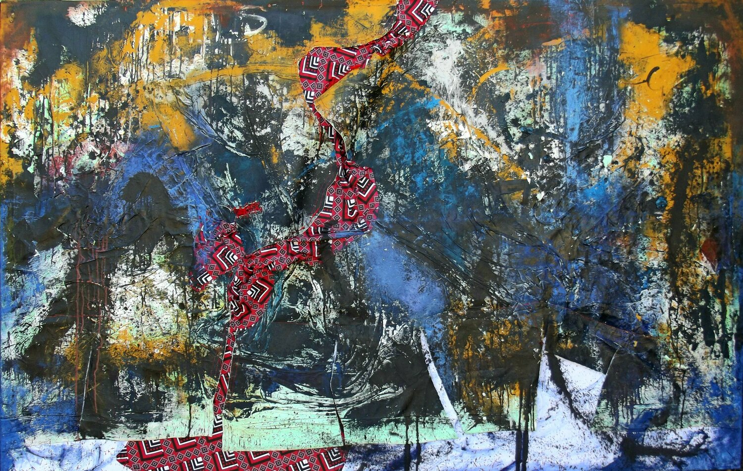 Cheneso/ Cleansing I by Peter Musami (2020) : Painting Oil on Canvas ...