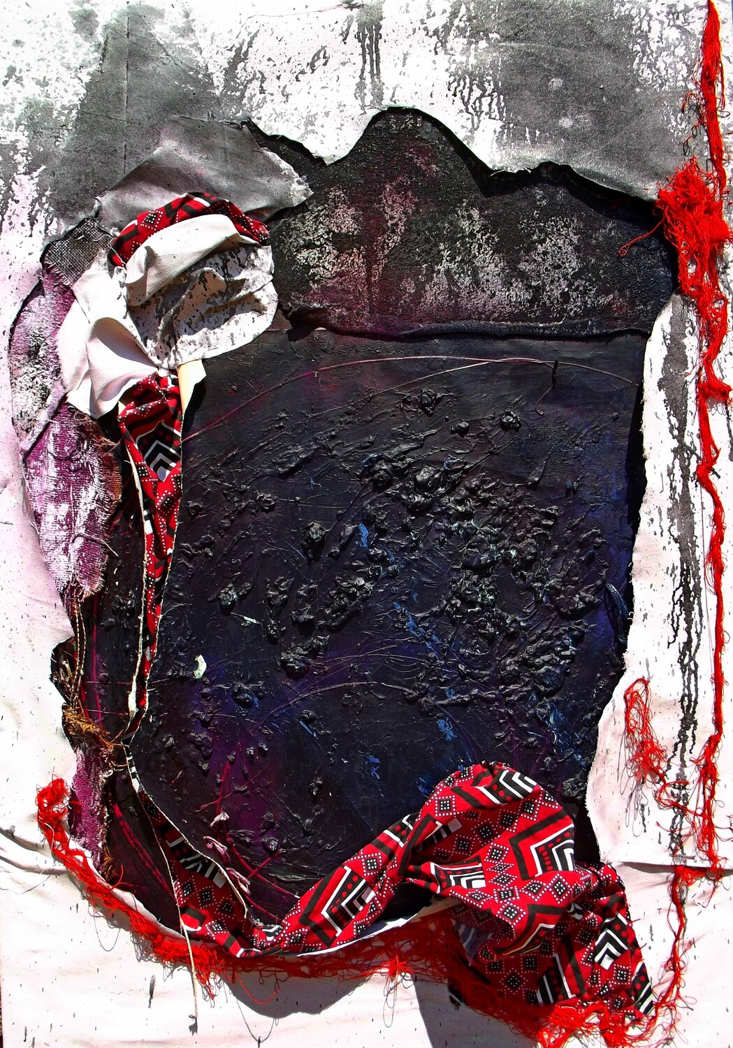 Ruzhowa by Peter Musami (2021) : Painting Oil on Cardboard - Singulart