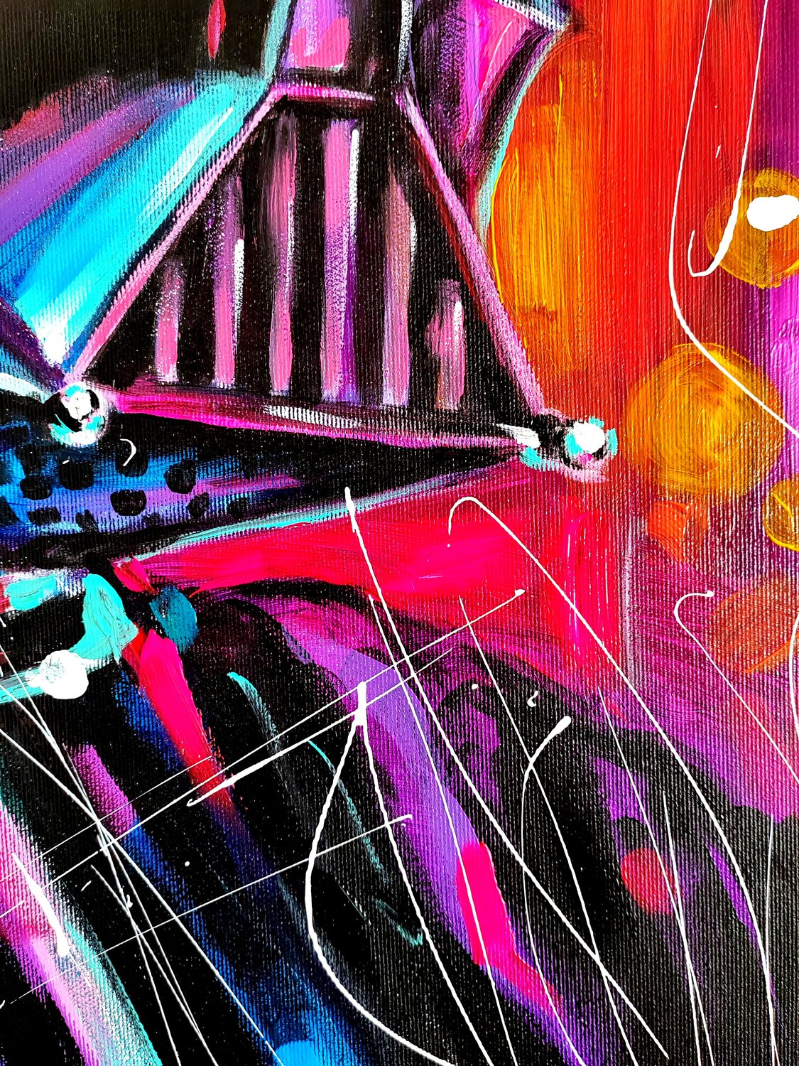 Darth Vader portrait - star wars, Dart Vader by Aliaksandra Tsesarskaya ...