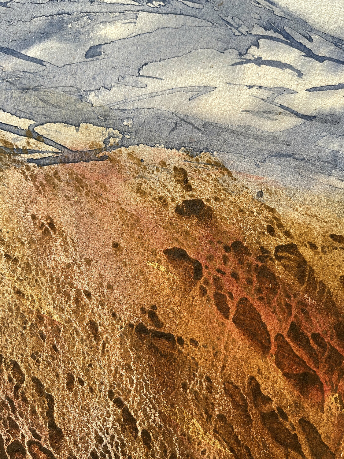 The Glacier by Ragnar Hólm Ragnarsson (2022) : Work on Paper Watercolor ...