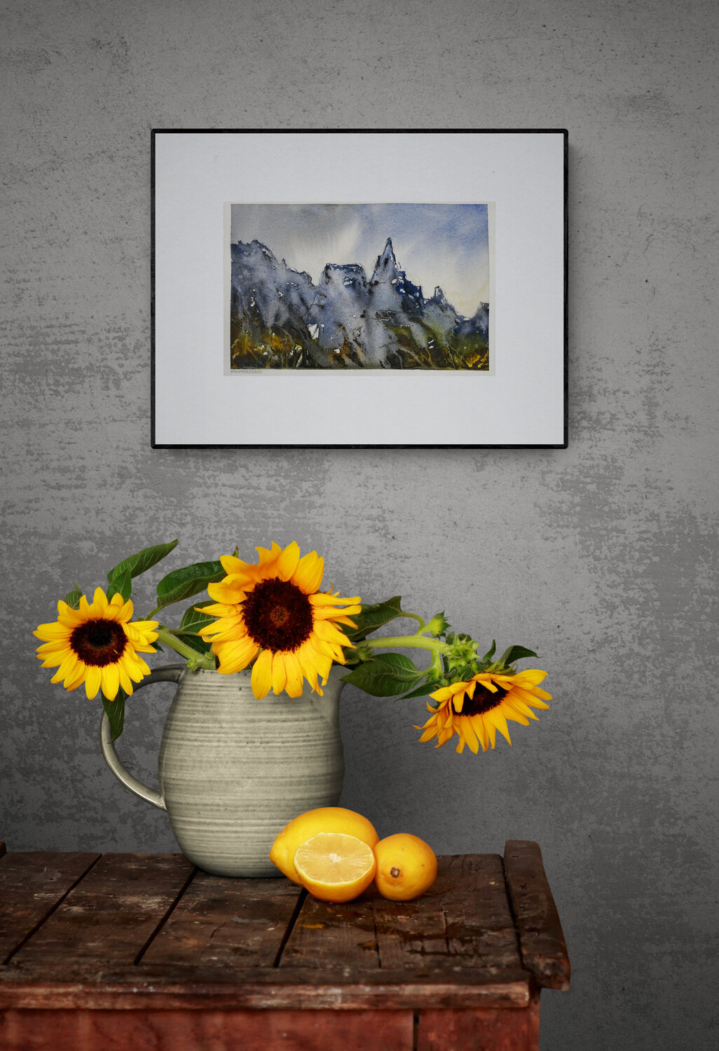 Hraundrangi by Ragnar Hólm Ragnarsson (2020) : Painting Watercolor on ...