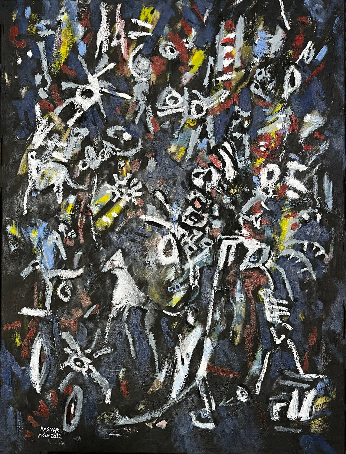 Nocturne by Ragnar Hólm Ragnarsson (2022) : Painting Oil on Canvas ...